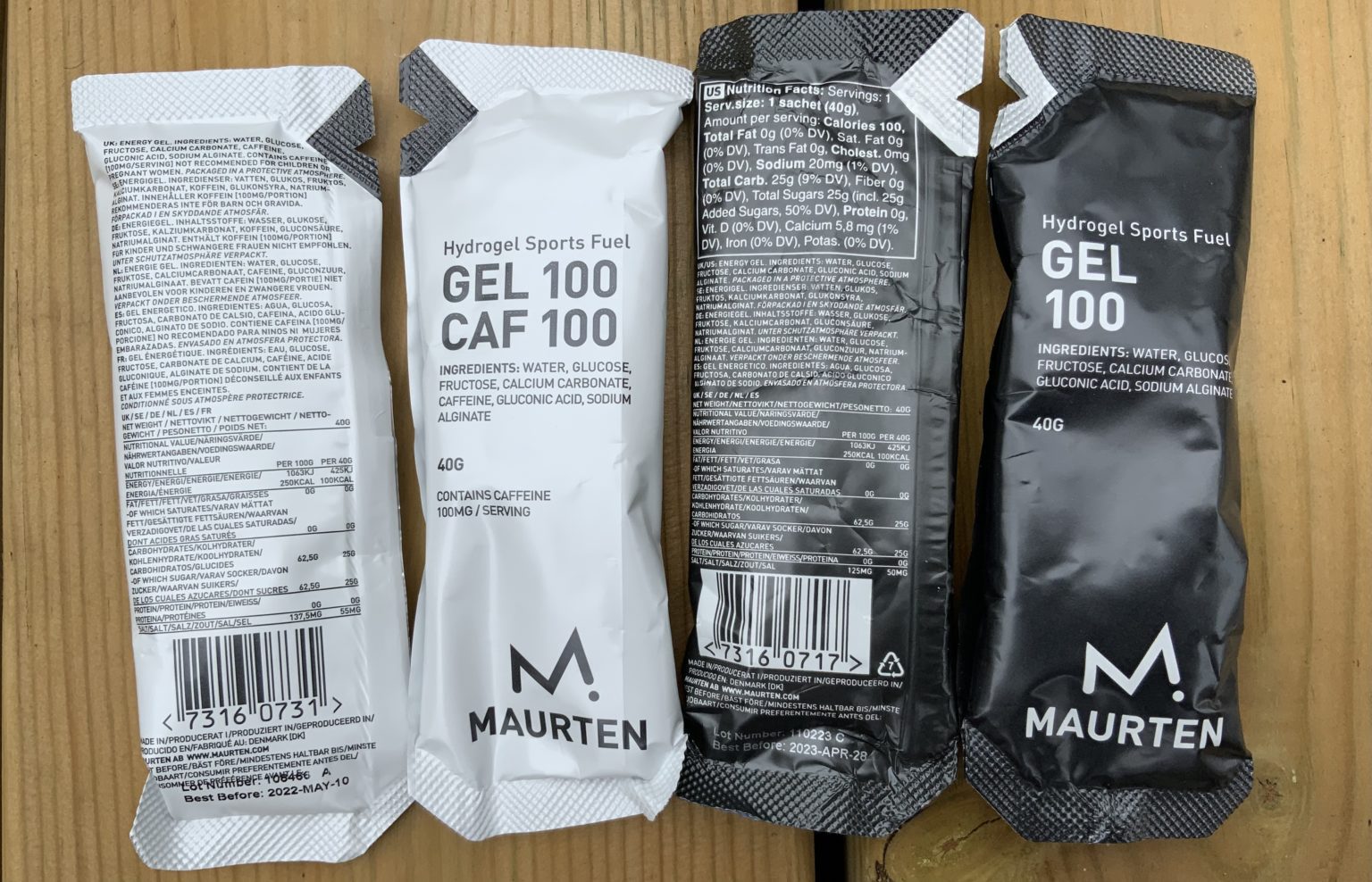 Avis et test Gel Maurten 100 » Testeur Outdoor